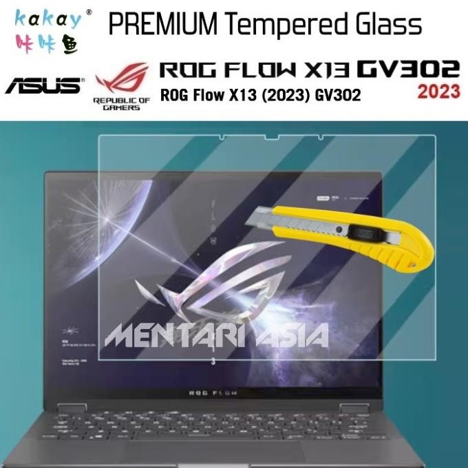 Jual Tempered Glass Asus Rog Flow X13 Gv302 2023 - Kakay Clear New Stok ...