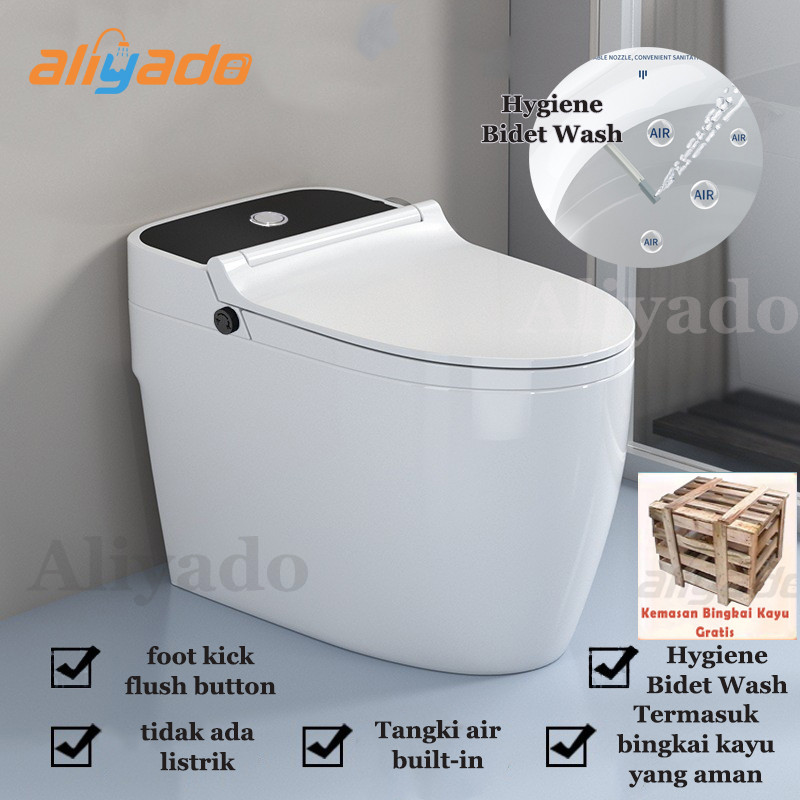 Jual ⚡Produk terbaik⚡ Aliyado Smart Toilet Kloset Duduk toilet ...