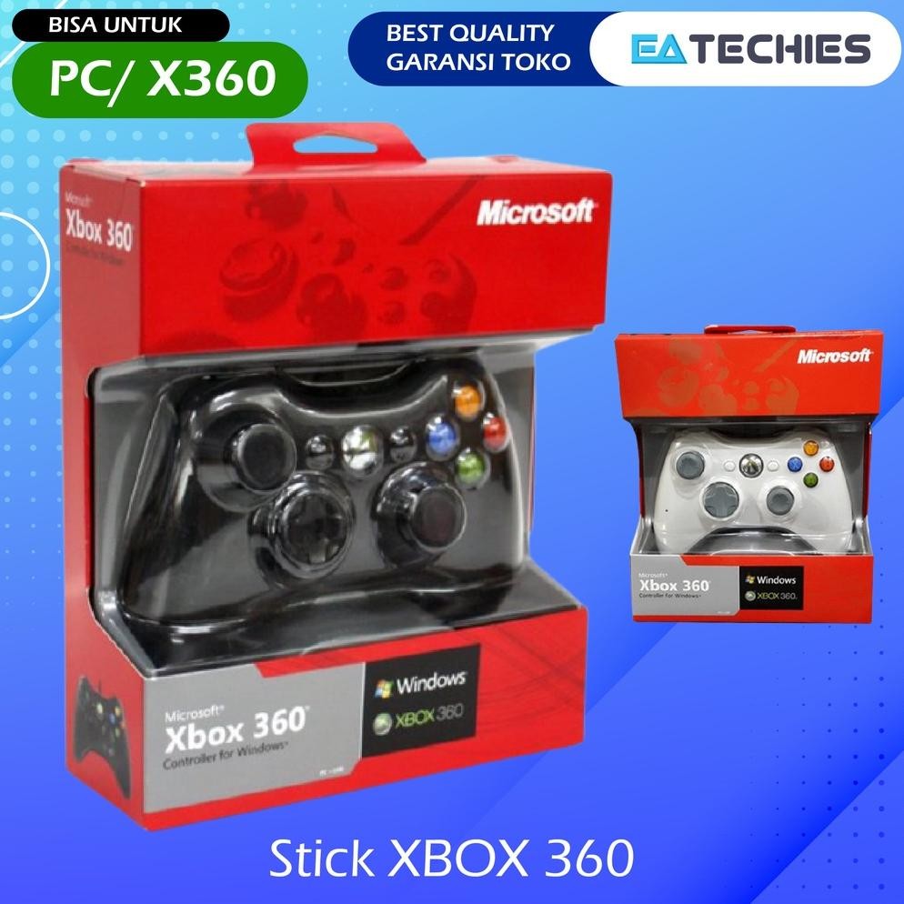 Jual Stick XBOX 360 Original PC Komputer Laptop Steam Epic XINPUT Stik / Joystick / Gamepad ...