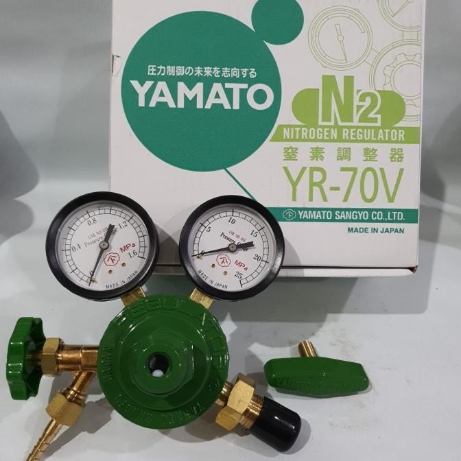 Jual Regulator Yamato Nitrogen Yr-70V / Regulator Nitrogen New Stok | Shopee Indonesia