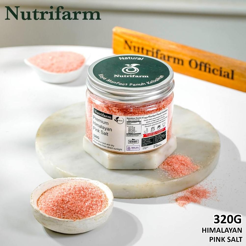 Jual Nutrifarm Garam Himalayan Original 320g | Shopee Indonesia