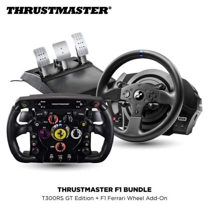 Jual THRUSTMASTER F1 RACING BUNDLE | THRUSTMASTER T300RS + F1 WHEEL ADD ...