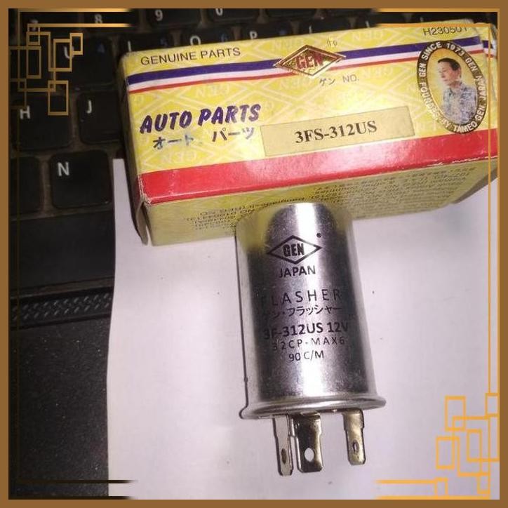 Jual [JYM] FLASHER FLASER SEN SEIN 12V KAKI 3 UNIVERSAL MERK GEN 3FS ...