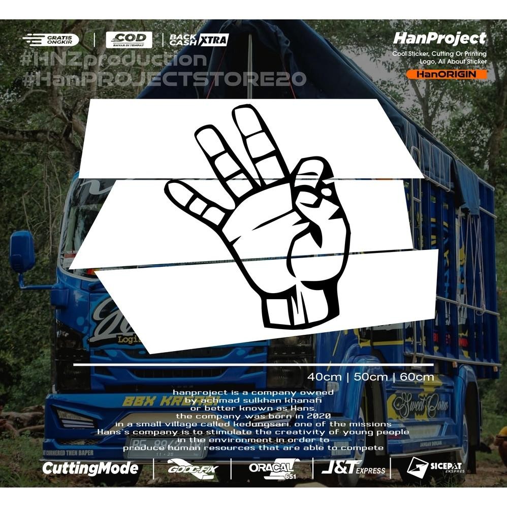 Jual Fb-43 Up15 Sticker Cutting Kaca Mobil Truk Dan Pick Up Gambar ...