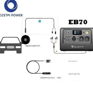 Jual BLUETTI EB3A/EB70 CAR CHARGING CABLE | Shopee Indonesia