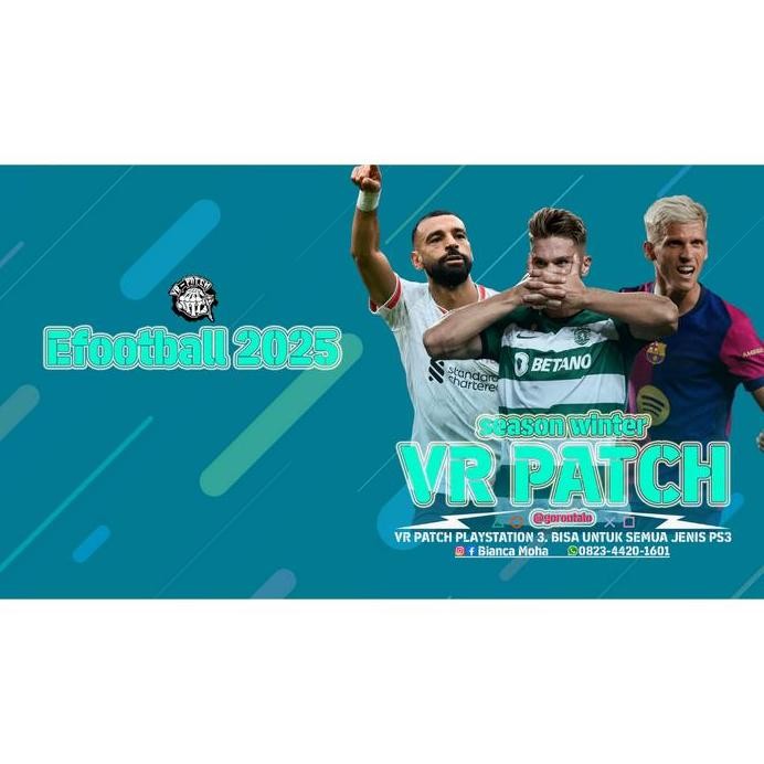 Jual new PES 2021 VR PATCH PS3 CFW ,HAN ,HEN FULL UPDATE FORMAT (PKG) | Shopee Indonesia