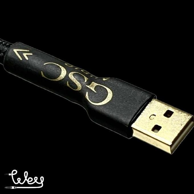 Jual USB Cable GS Rotterdam Audio Pure Silver Gold Kabel A to B to C ...