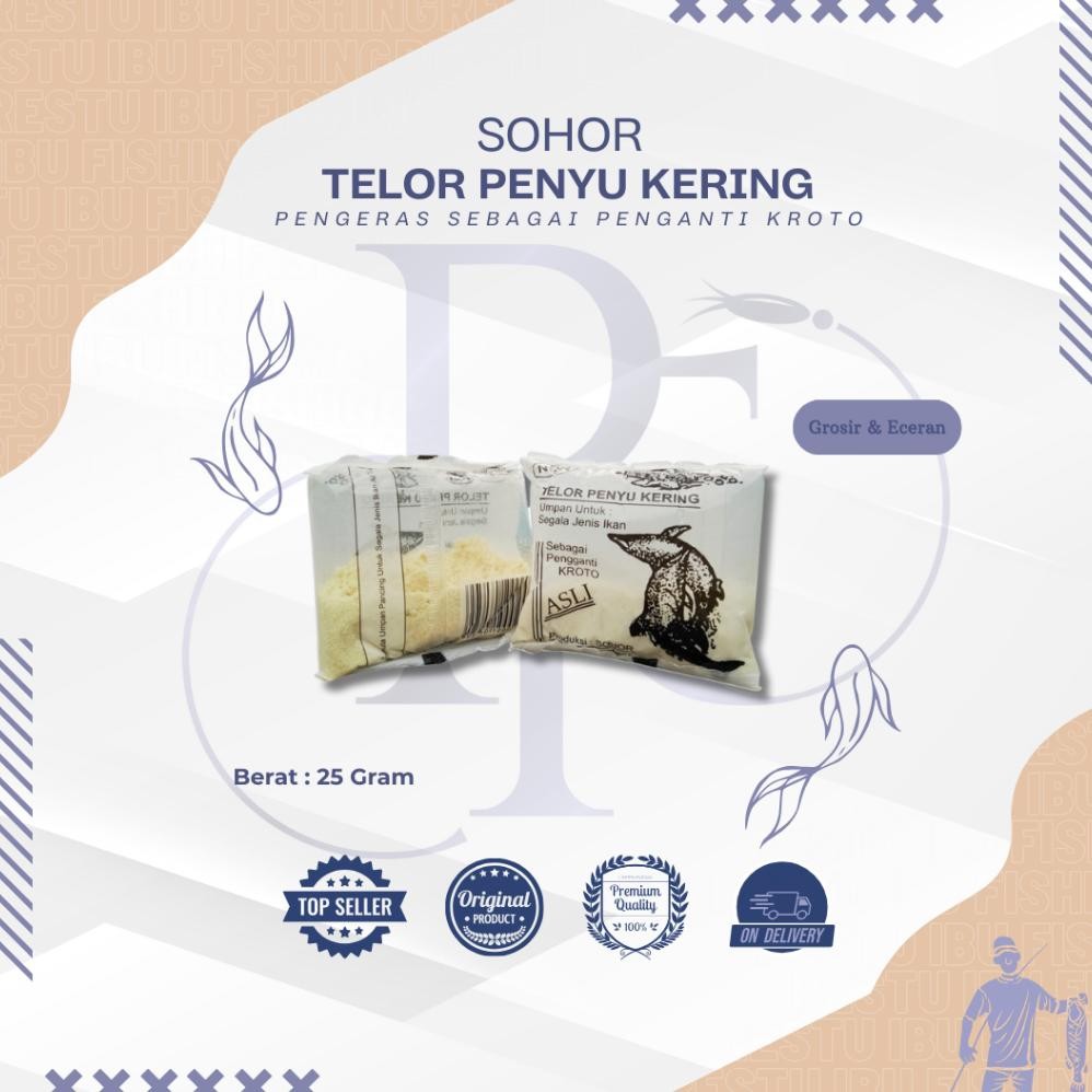 Jual Ready Telor P Kering Sohor - Umpan Pancing 1 Pack ( 10 Pcs ...