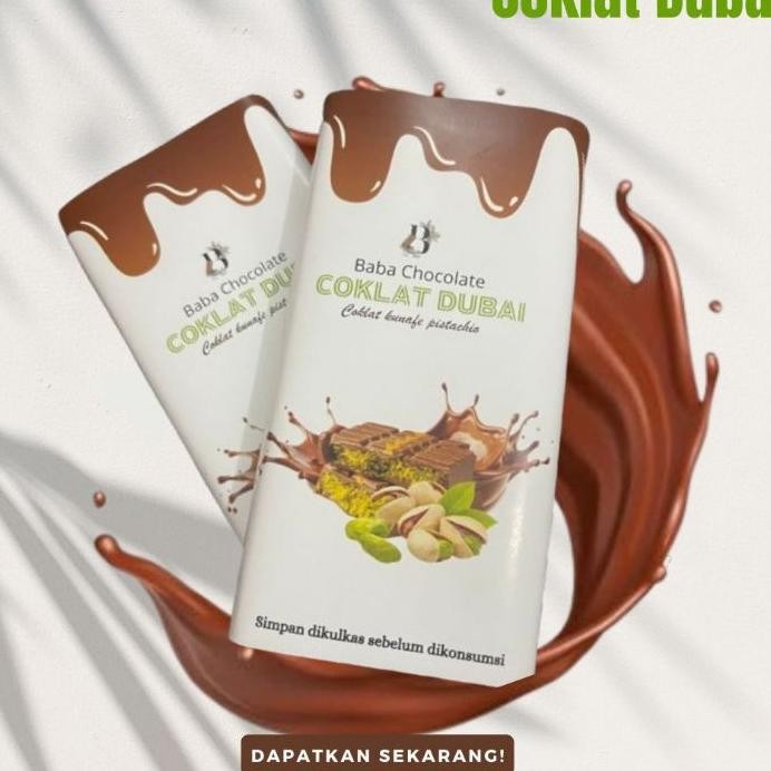 Jual Colat Dubai Unafe Pitachi Baba Chocolate | Shopee Indonesia