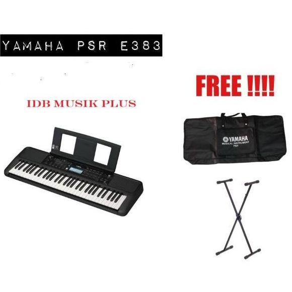 Jual For Sale Keyboard Yamaha Psr E373 E 373 +Stand, Tas Original Yamaha | Shopee Indonesia