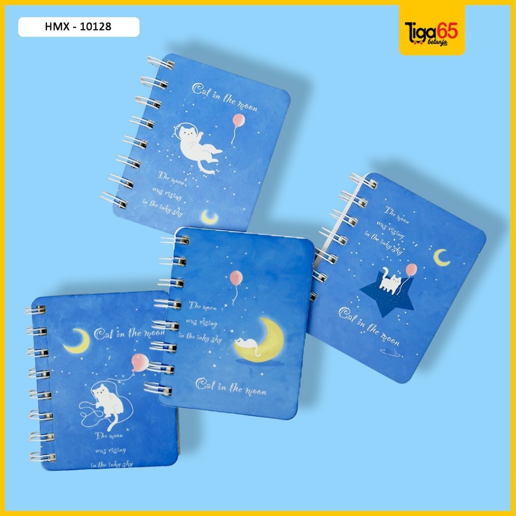 Jual Buku Kecil Catatan / Mini Buku Notes Kecil / Ring Book Mini A7 ...