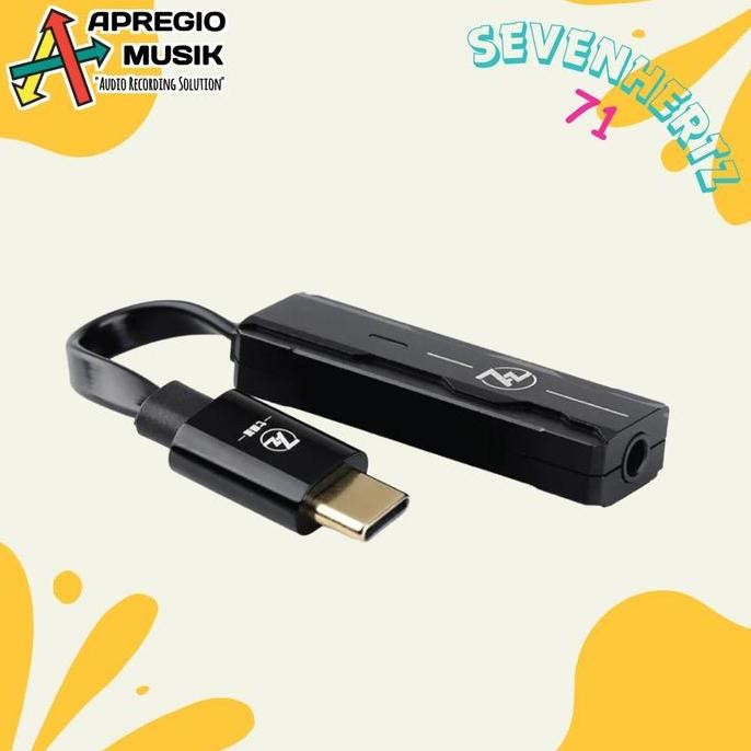 Jual 7Hz Sevenhertz 71 Chip Akm4377 Dac Amp Usb-C Dongle New Stok ...