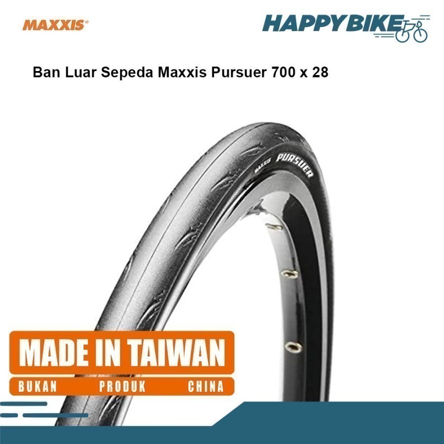 Jual MAXXIS Tire Ban Luar Sepeda Road Bike Fixie City Bike Pursuer 700 x 28c | Shopee Indonesia