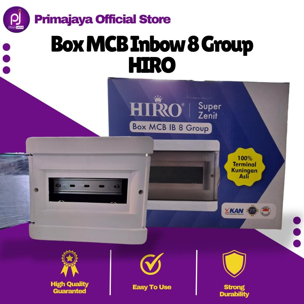 Jual NEW!!! Box MCB Inbow Tanam 8 Gang Grup Modul Group Kotak IB ...