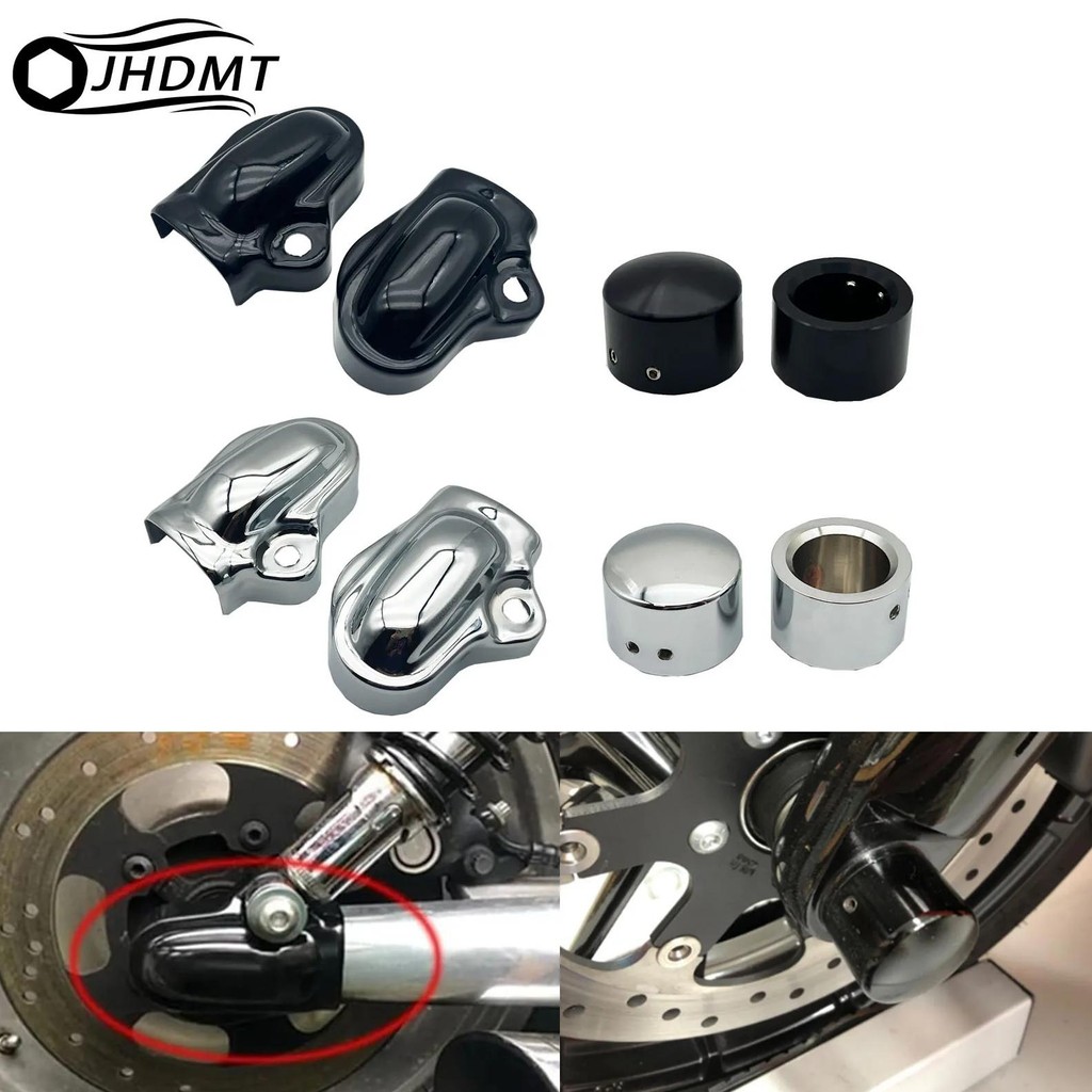 Jual Motorcycle Front Axle Nut Covers Rear Wheel Shaft Cap Side ...