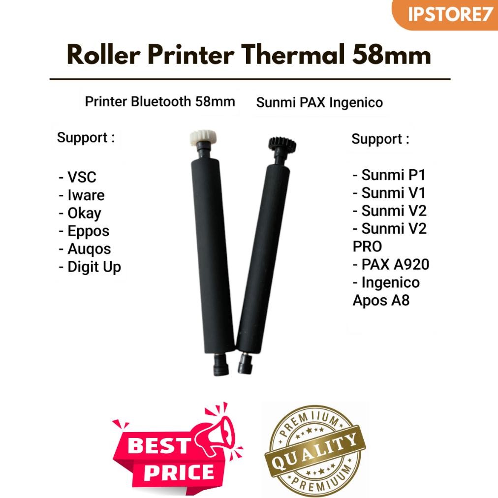 Jual Roller Printer Bluetooth Thermal 58mm Sunmi V1 V2 V2PRO P1 PAX ...