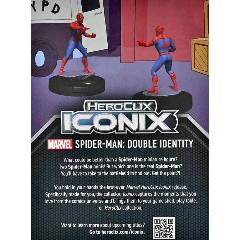 Jual Marvel HeroClix Iconix Spider Man Double Identity Kualitas ...