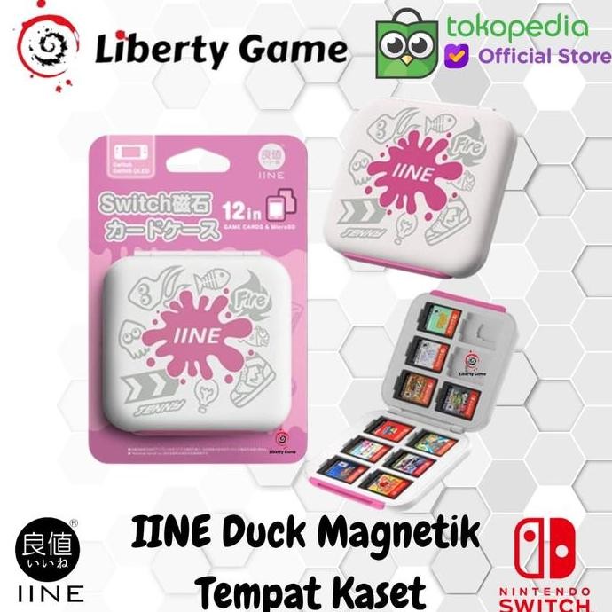 Jual Nintendo Switch IINE Duck Magnetic Card Case Tempat Game Kaset ...
