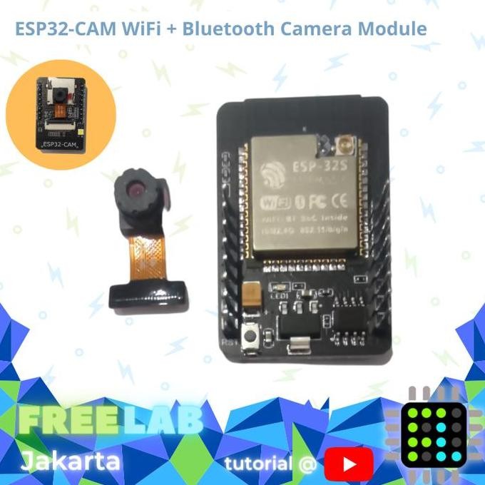 Jual Esp32-Cam Wifi + Bluetooth Camera Module With Ov2640 Esp32 Cam ...