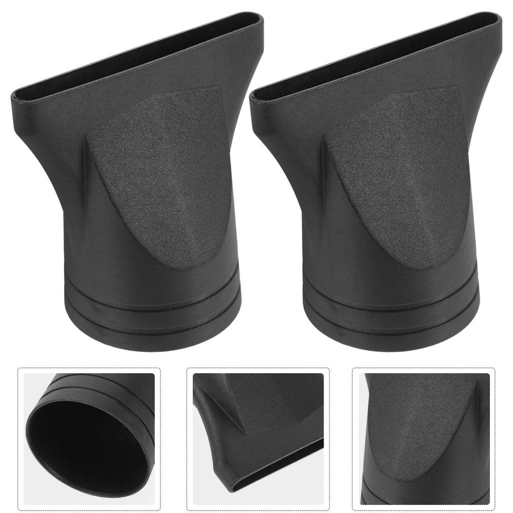Jual Black Plastic Hair Dryer Nozzle Universal Blower Diffuser Salon ...