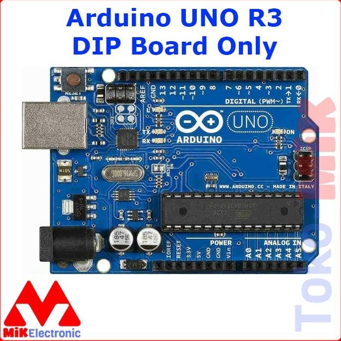 Jual Arduino Uno R3 Mega328P Atmega328P Dip Board Only No Cable ...