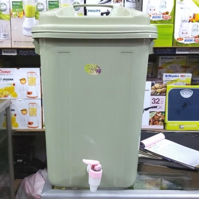 Jual (Expert) Tong Kran Air Tempat Cuci Tangan portable 20 Liter Abu ...
