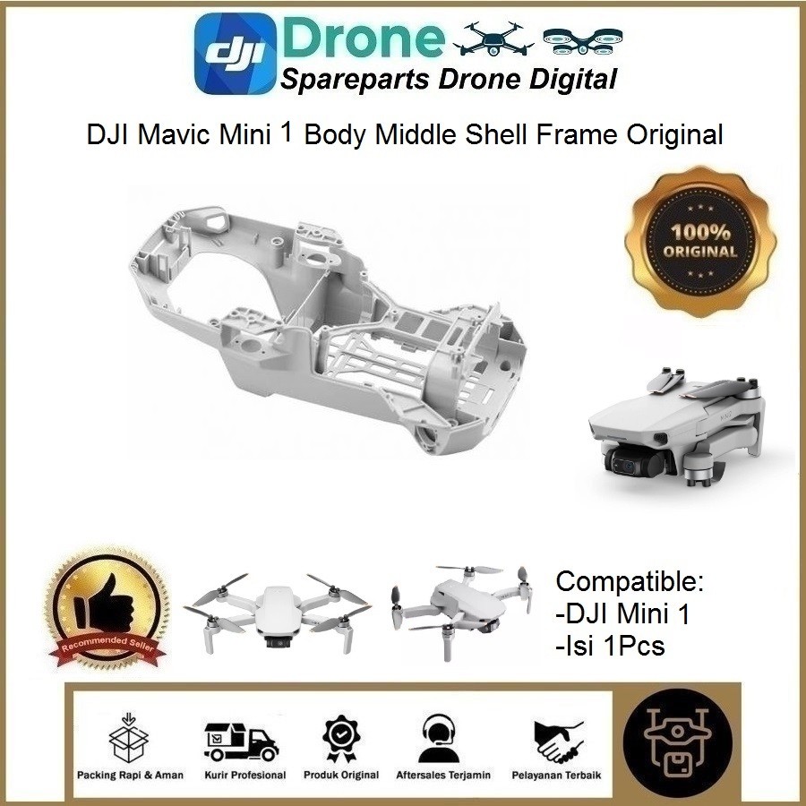Jual DJI Mavic Mini Body Middle Shell Frame Original For Mini 1 Body ...