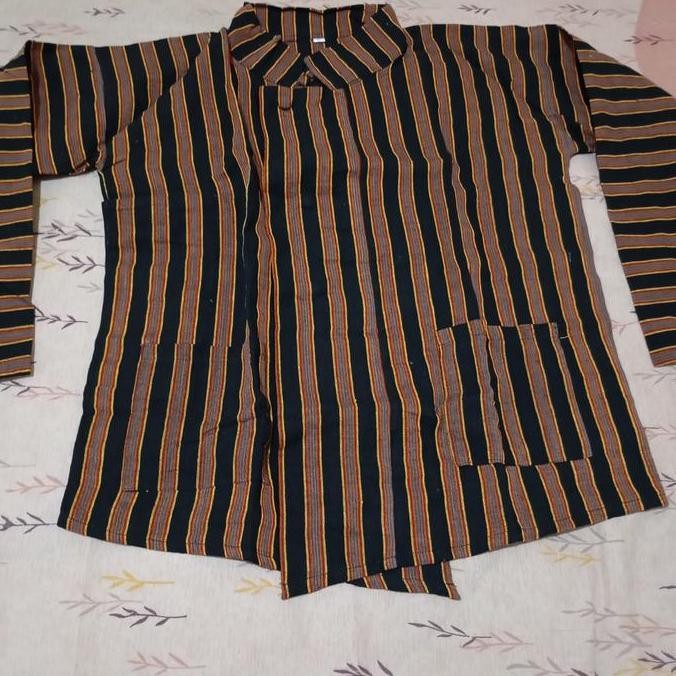 Jual Baju Surjan Jawa tenun lurik GM | Shopee Indonesia