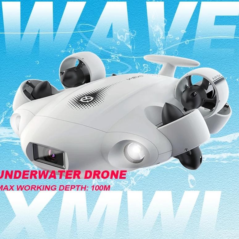 Jual 4K60Fps Underwater Drone Kit With Robotic Arm Rov Under Water ...