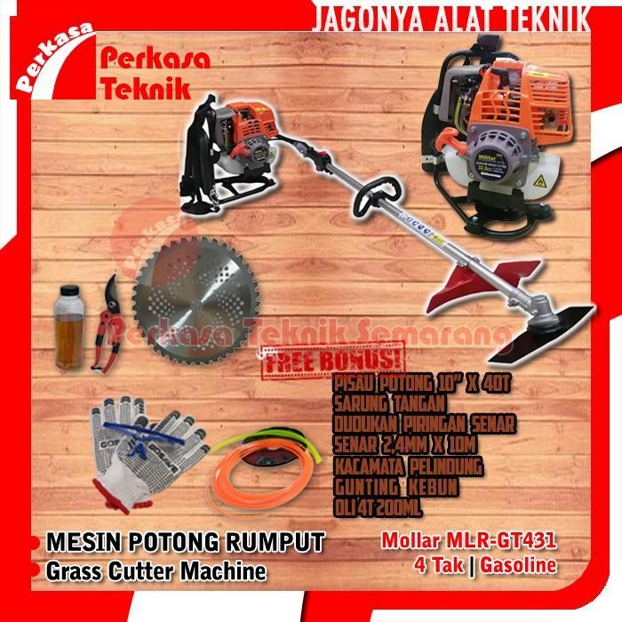 Jual Mollar Gt431 Mesin Potong Rumput Gendong 4 Tak Engine Brush Cutter Original Dan Terpercaya ...