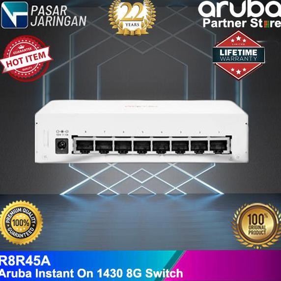 Jual Hpe R8R45A Aruba Instant On 1430 8G Switch New Stok | Shopee Indonesia
