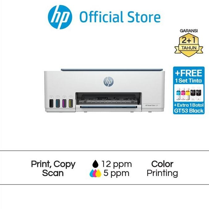 Jual Printer Hp Smart Ink Tank 525 Aio ( Print Scan Copy ) Usb Fotocopy ...