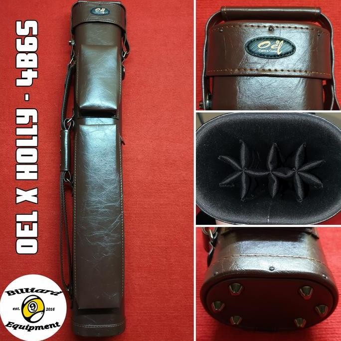 Jual Tersedia Oel X Holly Cue Case 4x6 - Brown Leather | Tas Billiard ...