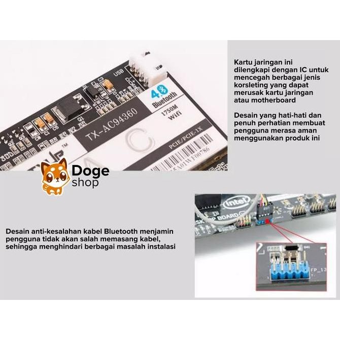 Jual Ngff M2 To Pcie + Paket Antenna Wireless Network Wlan Card Adapter Board Bluetooth Ax210 ...