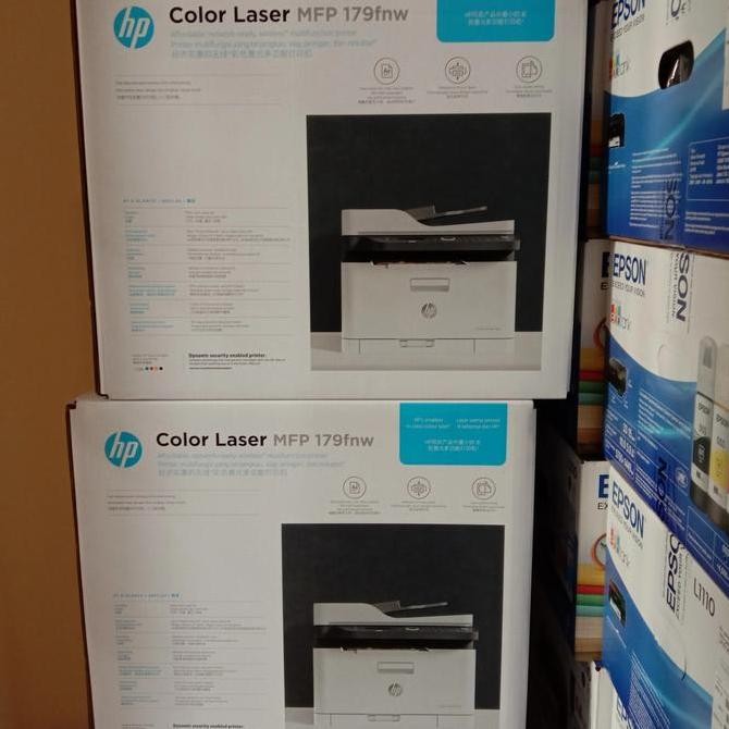 Jual Hp Color Laser Mfp 179 Fnw Print Scan Fax Copy Network Wireless ...