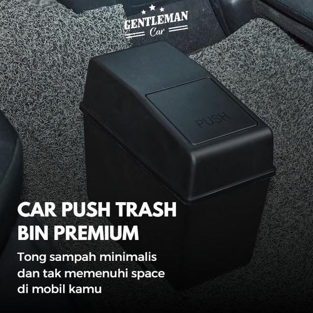 Jual Tempat Tong Sampah Mobil El Klip Kaet Car Push Trash Bin | Shopee Indonesia