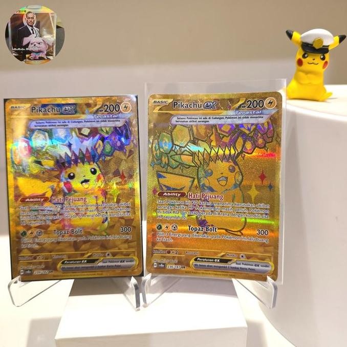 Jual Pikachu ex Ur sv8s kartu pokemon kilat rasi tcg indo | Shopee ...