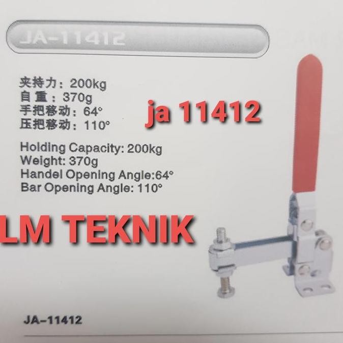 Jual TOGGLE CLAMP JOINTECH TYPE 11412 | Shopee Indonesia