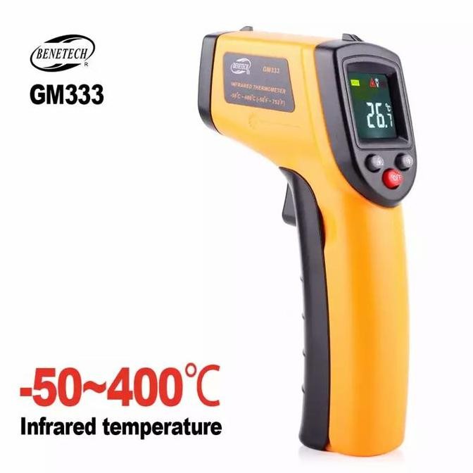 Jual TERMOMETER INFRAMERAH DIGITAL NON-KONTAK ALAT SUHU THERMOGUN ...