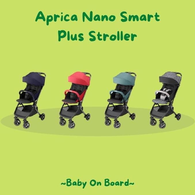 Jual APRICA NANO SMART PLUS STROLLER CABIN SIZE JAPAN BRAND | Shopee ...
