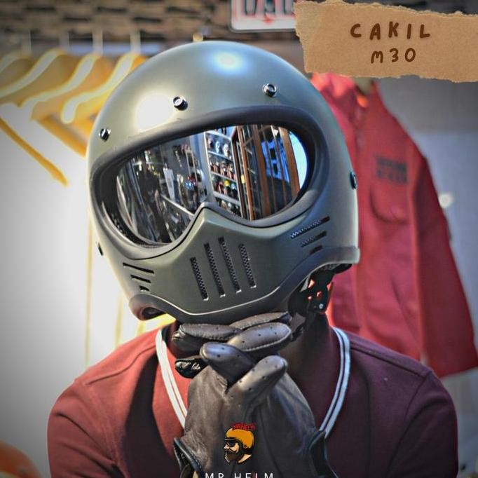 Jual HELM CUSTOM M30 SIMPSON WITH INNER VISOR ( MR HELM ) | Shopee ...