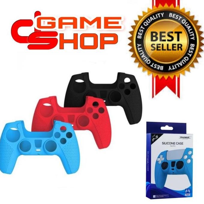 Jual dobe silicone case dual sense 5 silikon stik ps5 silicon stik ps5 DOBE murah | Shopee Indonesia