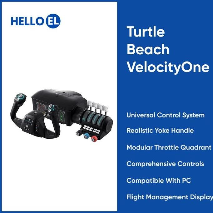 Jual Turtle Beach VelocityOne Velocity One Flight Universal control ...