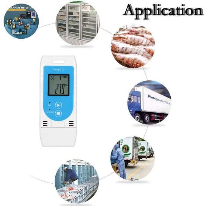 Jual Temperature Humidity Data Logger Tzone Tempu03 Sensor Pc Suhu Temp U03 Garansi | Shopee ...