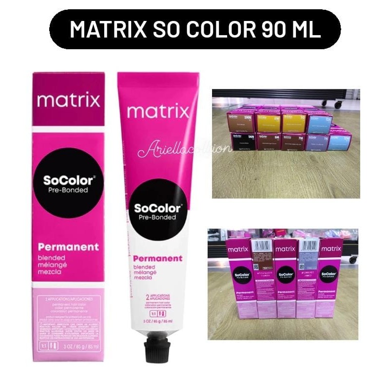 Jual MATRIX Pewarna Rambut SOCOLOR | Cat Matrix | Shopee Indonesia