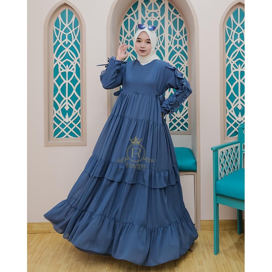 Jual Mika Dress X Wuland By Rayina Boutique - Gamis Ceruty Terbaru ...