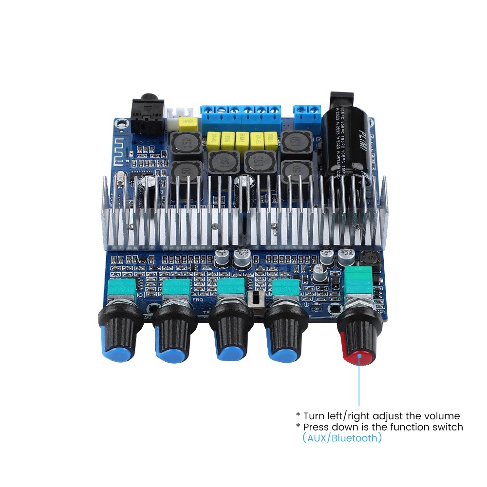 Jual AIYIMA TPA3116 Subwoofer Amplifier Board 2.1 Channel High Power Bluetooth 5.0 Audio ...