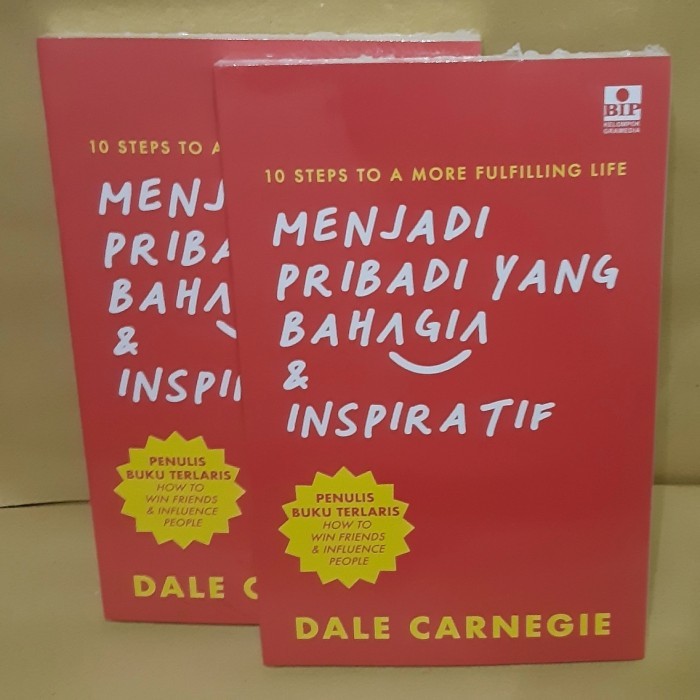 Jual BUKU MENJADI PRIBADI YANG BAHAGIA DAN INSPIRATIF DALE CARNEGIE | Shopee Indonesia