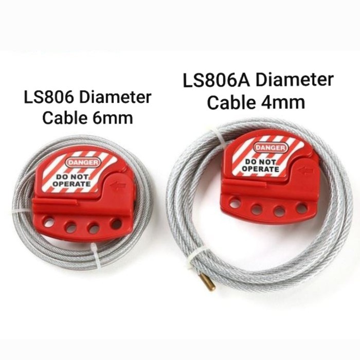 Jual LOTOTO LS806A Safety Loto Universal Adjustable Logout Tagout ...