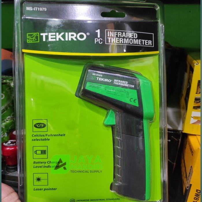 Jual Thermo Gun Tekiro/ Alat Pengukur Suhu Panas Tekiro | Shopee Indonesia